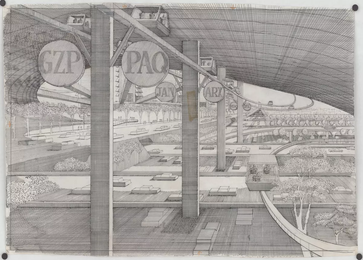 A estraña visión de Paul Rudolph dunha autoestrada cruzada de Manhattan (e outros proxectos inacabados) 22531_2