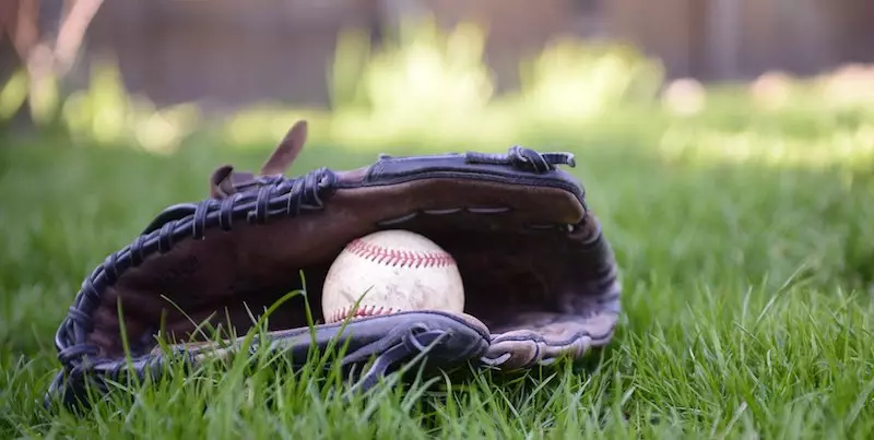 Leben in einer freilaufenden, lebhaften Dystopie (mit Baseball im Zentrum)