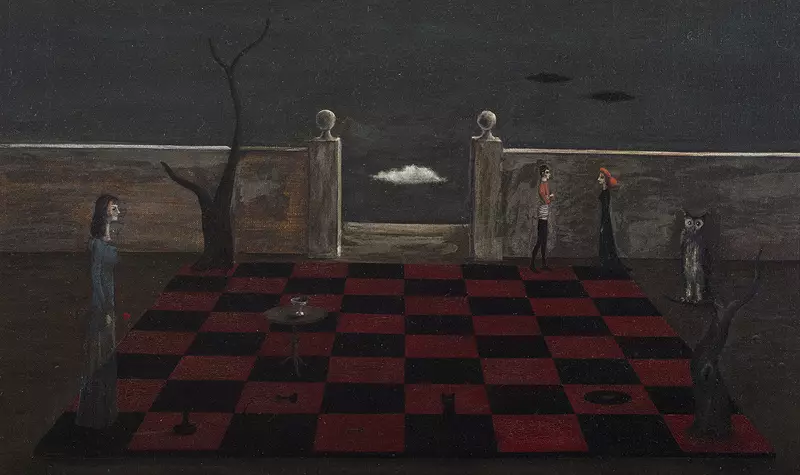 Kuri Surrealiste Gertrude Abercrombie, Umwamikazi wabahanzi bo muri Bohemian