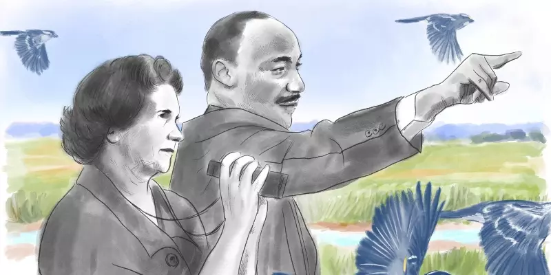 Usa ka Convergent Imagining: Unsa kaha kung si Martin Luther King Jr. ug Rachel Carson Nagkita?